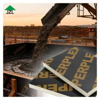 China JZL Anti-Deformation Vertical WBP Formwork Plywood Slats Core Phenolic Black 4x8 Concrete Forming Board for sale
