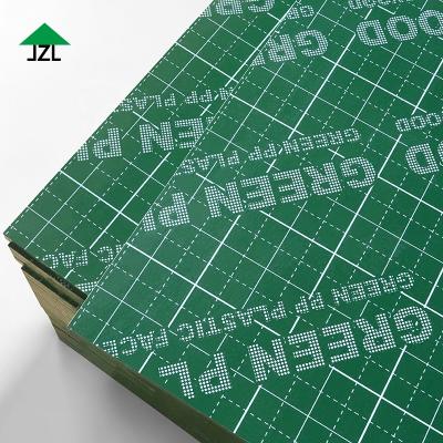 China 18mm Eco-Friendly First-Class Waterproof Formwork Modern PP Hardwood Core Plywood Shuttering Film Faced Artificial Veneer Board for sale