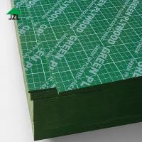 China 18mm Modern Waterproof Formwork Green Pine Core PVC Phenolic Board Shuttering Film Faced Plywood E1 First-Class 1 Year for sale