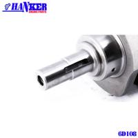 China Ductile Casting Iron QT800-3 Diesel Engine Crankshaft 6D108 6222-31-1101 for sale