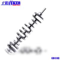 China Ductile Casting Iron QT800-3 Diesel Engine Crankshaft 6D108 6222-31-1101 for sale