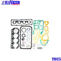 China 10101-43G25 Cylinder Head Gasket Set Nissan Machinery TD25 Engine Overhaul Kit for sale