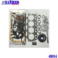 China metal Mitsubishi fuso 4D34 Complete Full Gasket Set With Head Gasket ME997526 ME997275 ME997429 for sale