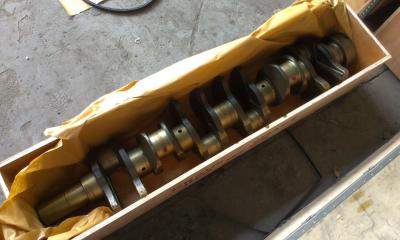 China Flat Head Nissan  PF6T Engine Alloy Steel Part Crankshaft for sale