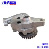 China Hino Engine EH700  Oil Pump 15110-1382 Iron Material for sale