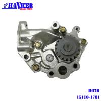 China High Performance Hino Engine Oil Pump For H07D  15110-1781 for sale