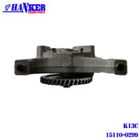 China hino K13C K13D Diesel Engine Oil Pump 15110-0299 For Truck for sale