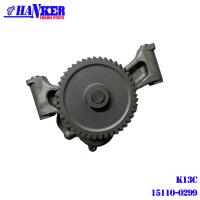 China hino K13C K13D Diesel Engine Oil Pump 15110-0299 For Truck for sale