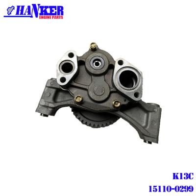 China hino K13C K13D Diesel Engine Oil Pump 15110-0299 For Truck for sale