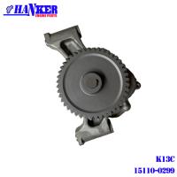 China hino K13C K13D Diesel Engine Oil Pump 15110-0299 For Truck for sale