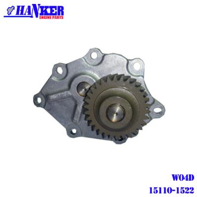 China 15110-1522  Diesel Engine Oil Pump  For Truck W04D for sale