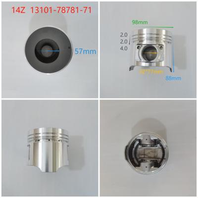 China Toyota 13101-78781-71  Piston Kits 14Z Engine Overhaul Repair Kits for sale