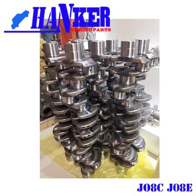 China J08C HINO J08E Forging Crankshaft For 13411-2241  Guangzhou for sale