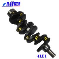 China Hanker HRC 45 Isuzu 4LE1 Casting Crankshaft , Car Crankshaft With Stock for sale