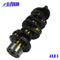 China Hanker HRC 45 Isuzu 4LE1 Casting Crankshaft , Car Crankshaft With Stock for sale