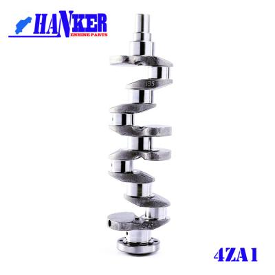 China Isuzu 4ZA1 Diesel Engine Crankshaft / Casting Crankshaft With Stock for sale