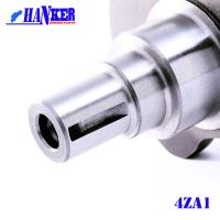 China Isuzu 4ZA1 Diesel Engine Crankshaft / Casting Crankshaft With Stock for sale