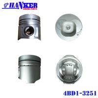 China 3251 4BD1 Piston Set Trucks Manufacturer For Isuzu Diesel Engine Spare Parts for sale