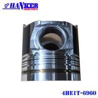 China Hanker Piston 4HE1TC 8-94391-696-0 For ISUZU Engine NPR NPS NQR Parts 8-94391696-0 for sale