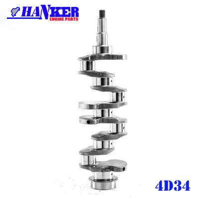 China ME136680 Mitsubishi 4D34 Crankshaft ME017354 Casting / Alloy Material for sale