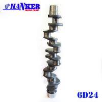 China 6D17 6D24 Diesel Engine Crankshaft 114kgs For Excavator for sale