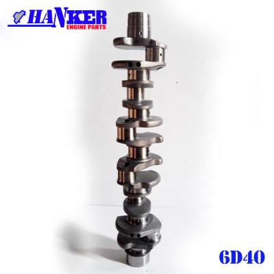 China HRC 45 106kgs Diesel Engine Crankshaft ME300086 For Mitsubishi 6D40 for sale