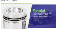 China 4LE1 Engine Isuzu Piston Parts 8-97257-876-0 8972578760  electronic Injection for sale
