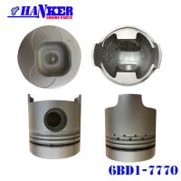 China Isuzu 6BD1 Piston Kit With Pin 1-12111-777-0 1121117770 For Diesel Engine Spare Parts for sale