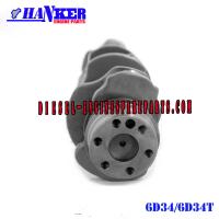 China ME300086 Mitsubishi 6D34 6D34T Crankshaft For Fuso Diesel Engine Parts for sale