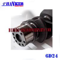 China 6D17 6D24 Diesel Engine Crankshaft 114kgs For Excavator for sale