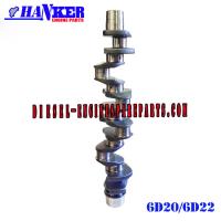 China Mitsubishi 6D22 6D20 Excavator Diesel Engine Crankshaft Assembly ME999368 for sale