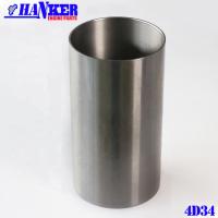 China SK200-3 4D34 6D34T ME012900 ME013366 ME013367 Cylinder Sleeve Liner For Mitsubishi for sale