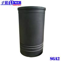 China 150mm Mitsubishi S6A2 Diesel Engine Cylinder Liner 32507-22400 for sale