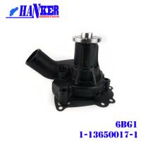 China 1-13650-017-1 EX200-5 Isuzu Excavator 6BG1 Engine Water Pump 1-13650017-1 for sale