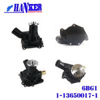 China 1-13650-017-1 EX200-5 Isuzu Excavator 6BG1 Engine Water Pump 1-13650017-1 for sale