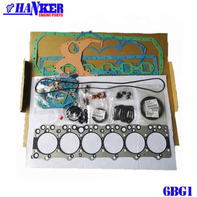 China Isuzu 6BG1 Overhaul Full Gasket Kit Set With Cylinder Head 1-87810-609-0 for sale