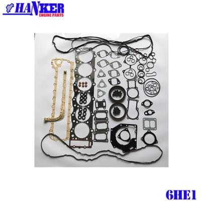 China Isuzu Full Gasket Set Engine Overhaul Gasket Kit For  FVR 6HE1 1878116212  1-87811-621-2 for sale