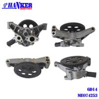 China 6D16 FUSO Engine Auto Oil Pump For Mitsubishi ME074253 With 59 Teeth for sale