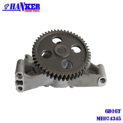 China ME074345 6D16T FUSO Engine Auto Oil Pump For Mitsubishi With 59 Teeth for sale