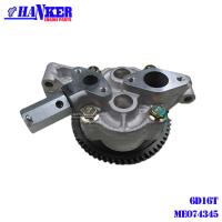 China ME074345 6D16T FUSO Engine Auto Oil Pump For Mitsubishi With 59 Teeth for sale