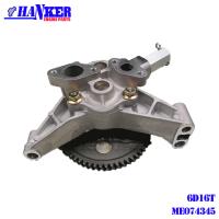 China ME074345 6D16T FUSO Engine Auto Oil Pump For Mitsubishi With 59 Teeth for sale