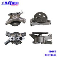 China ME074345 6D16T FUSO Engine Auto Oil Pump For Mitsubishi With 59 Teeth for sale