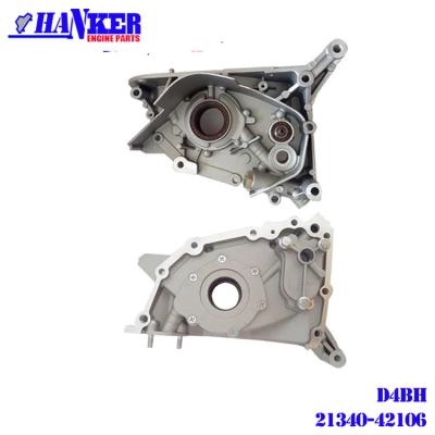 China Mitsubishi Hyundai D4BH Engine Oil Pump  Parts Number 21340-42106 for sale