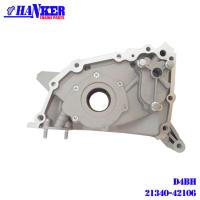 China Mitsubishi Hyundai D4BH Engine Oil Pump  Parts Number 21340-42106 for sale