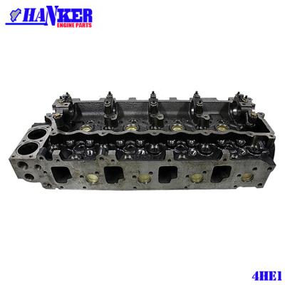 China Hot Sale 4HE1 4HE1T  Excavator Engine Spare Parts Cylinder Head  NQR450 8-97358-366-0 for sale