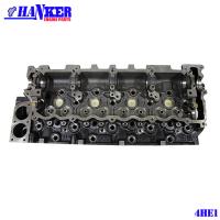 China Hot Sale 4HE1 4HE1T  Excavator Engine Spare Parts Cylinder Head  NQR450 8-97358-366-0 for sale