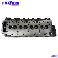 China Hot Sale 4HE1 4HE1T  Excavator Engine Spare Parts Cylinder Head  NQR450 8-97358-366-0 for sale