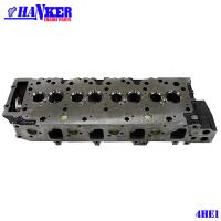 China Hot Sale 4HE1 4HE1T  Excavator Engine Spare Parts Cylinder Head  NQR450 8-97358-366-0 for sale