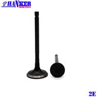 China 13711-10020 13712-10010 Toyota 2E Engine Exhaust Valve Intake Valve Spare Parts for sale