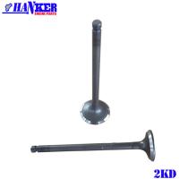 China Toyota 2KD Diesel Engine Valve 13711-0L010 13715-0L010 for sale